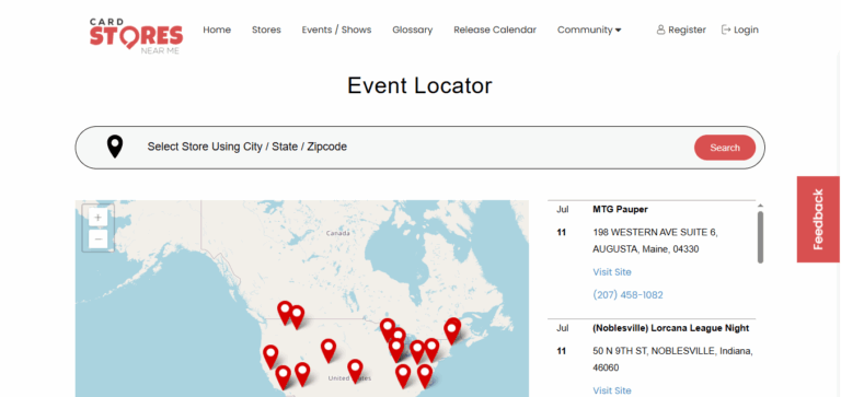 Find Trading Card Game Events Near You | CardStoresNearMe